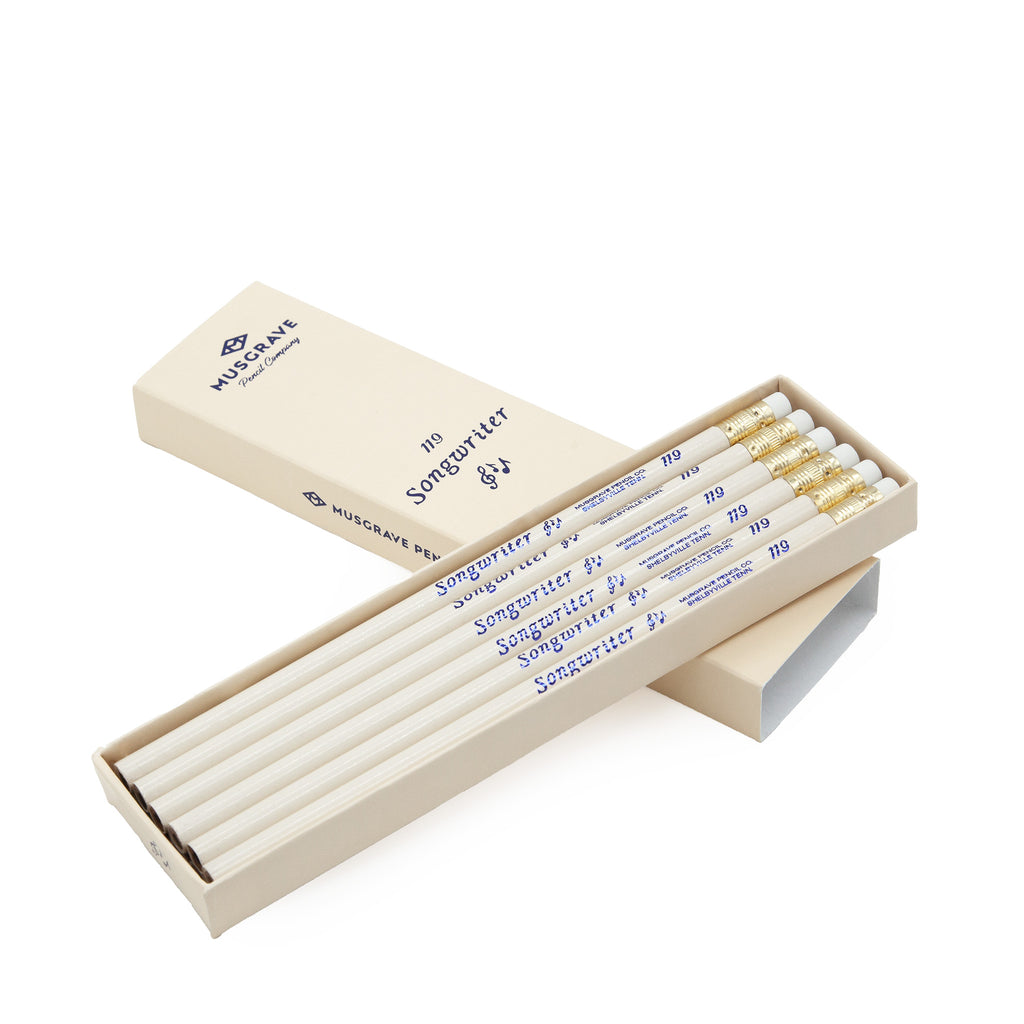 Songwriter Set — Notebook and 12-Pack Pencil – Musgrave Pencil Company