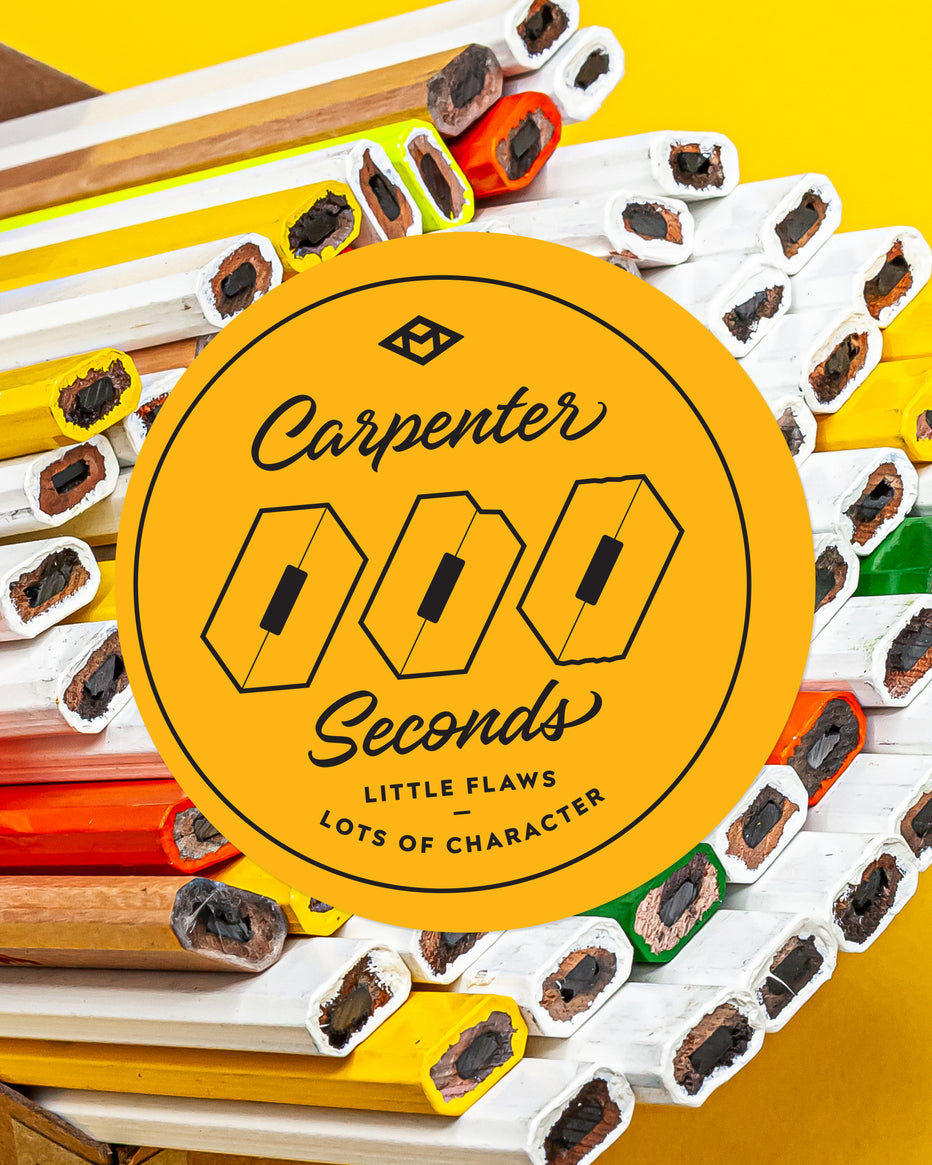 72 Factory Seconds Flat Carpenter Pencils – Musgrave Pencil Company