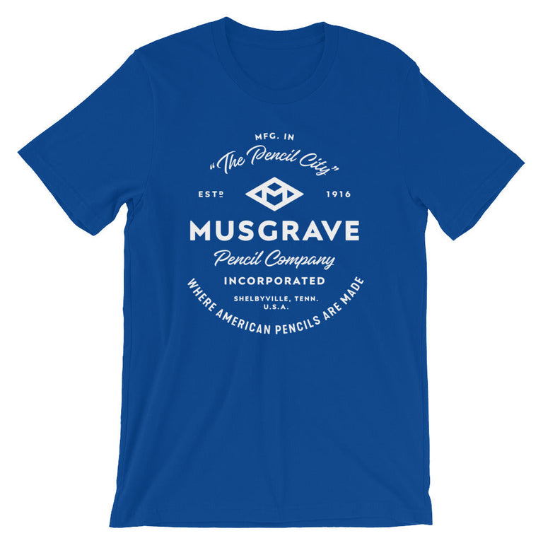 Musgrave Logo Badge T-Shirt (Front and Back) – Musgrave Pencil Company