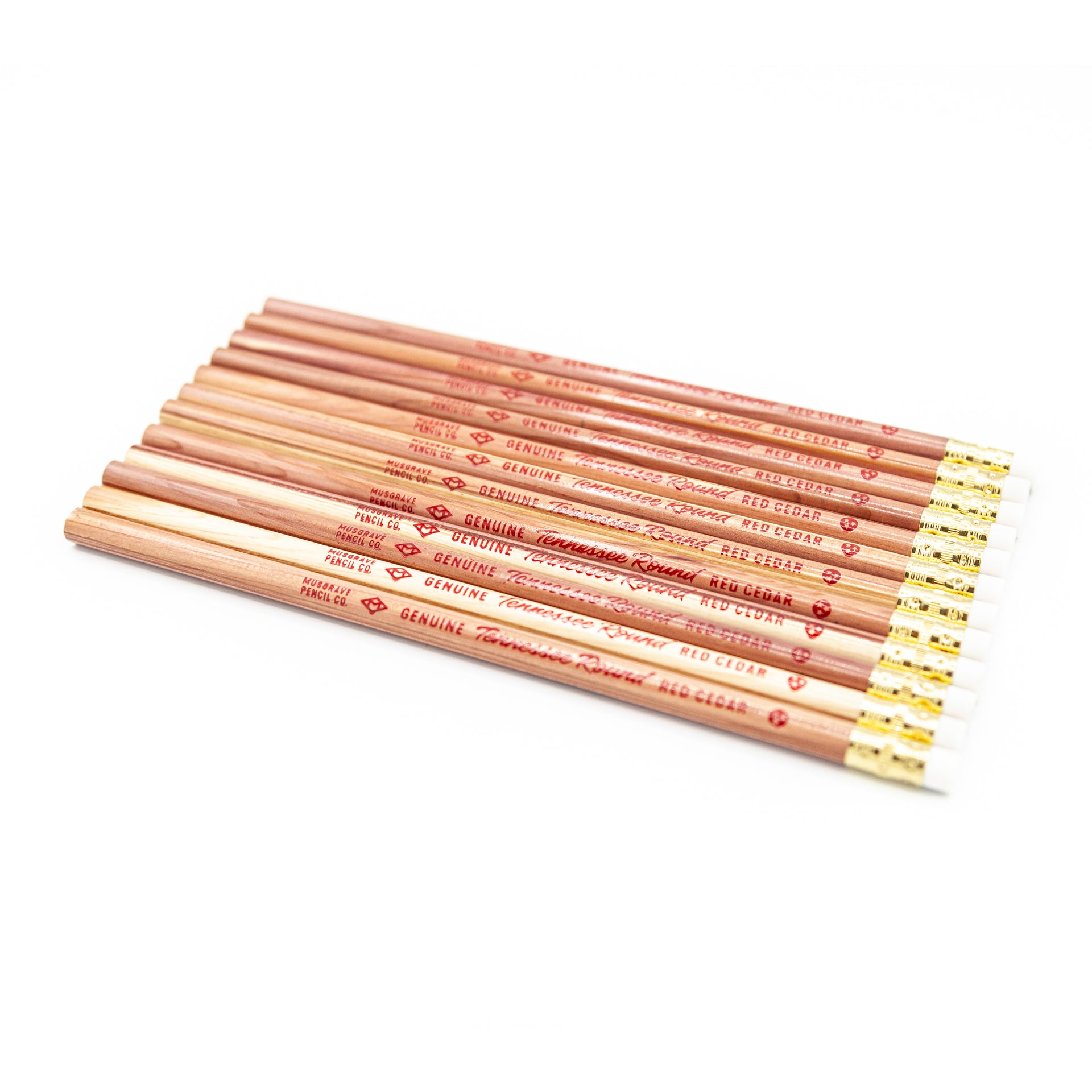 12-pack Tennessee Round™ | Red Cedar Pencils | Musgrave Pencil Company ...
