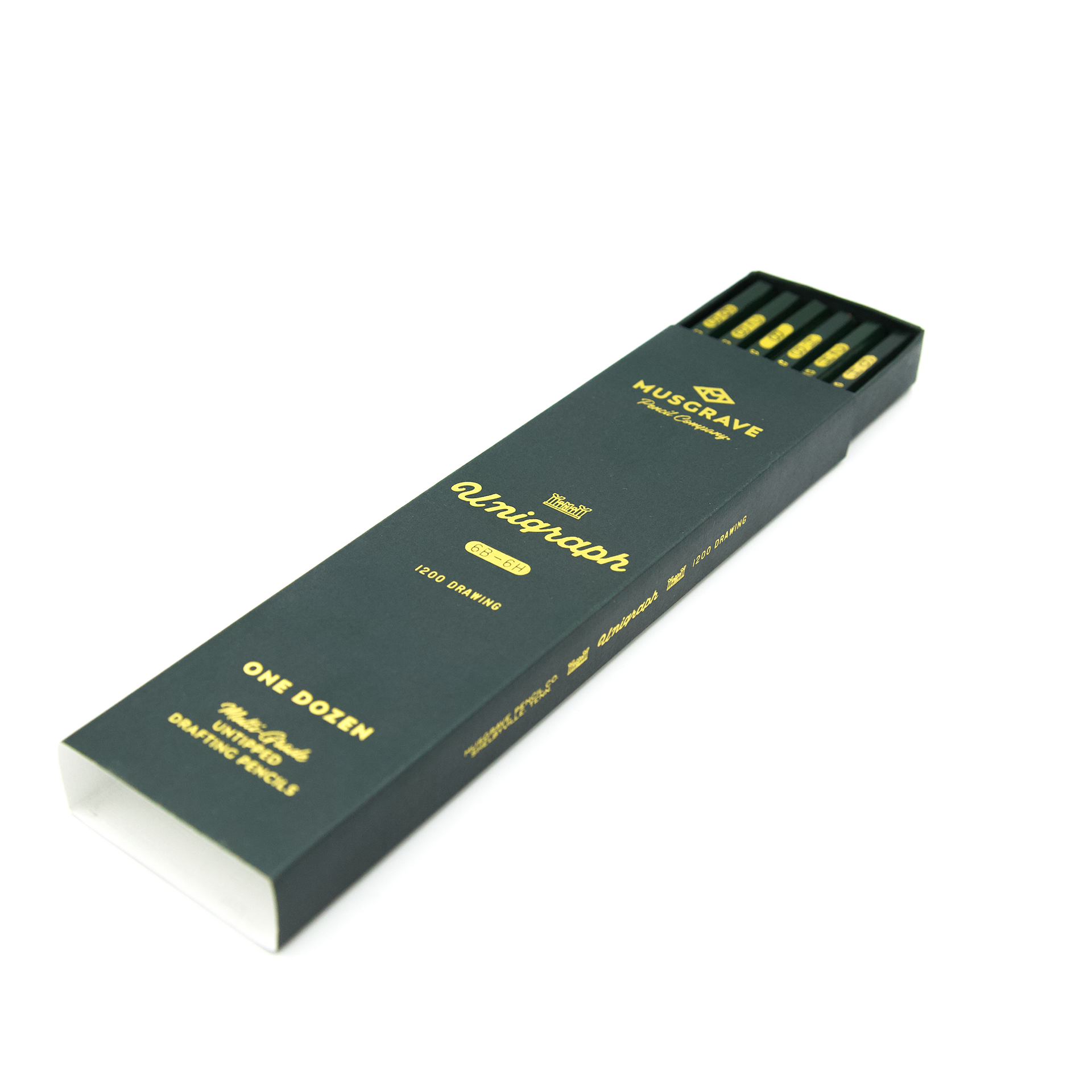 Unigraph Variety Pack of 12 (6B-6H) – Musgrave Pencil Company