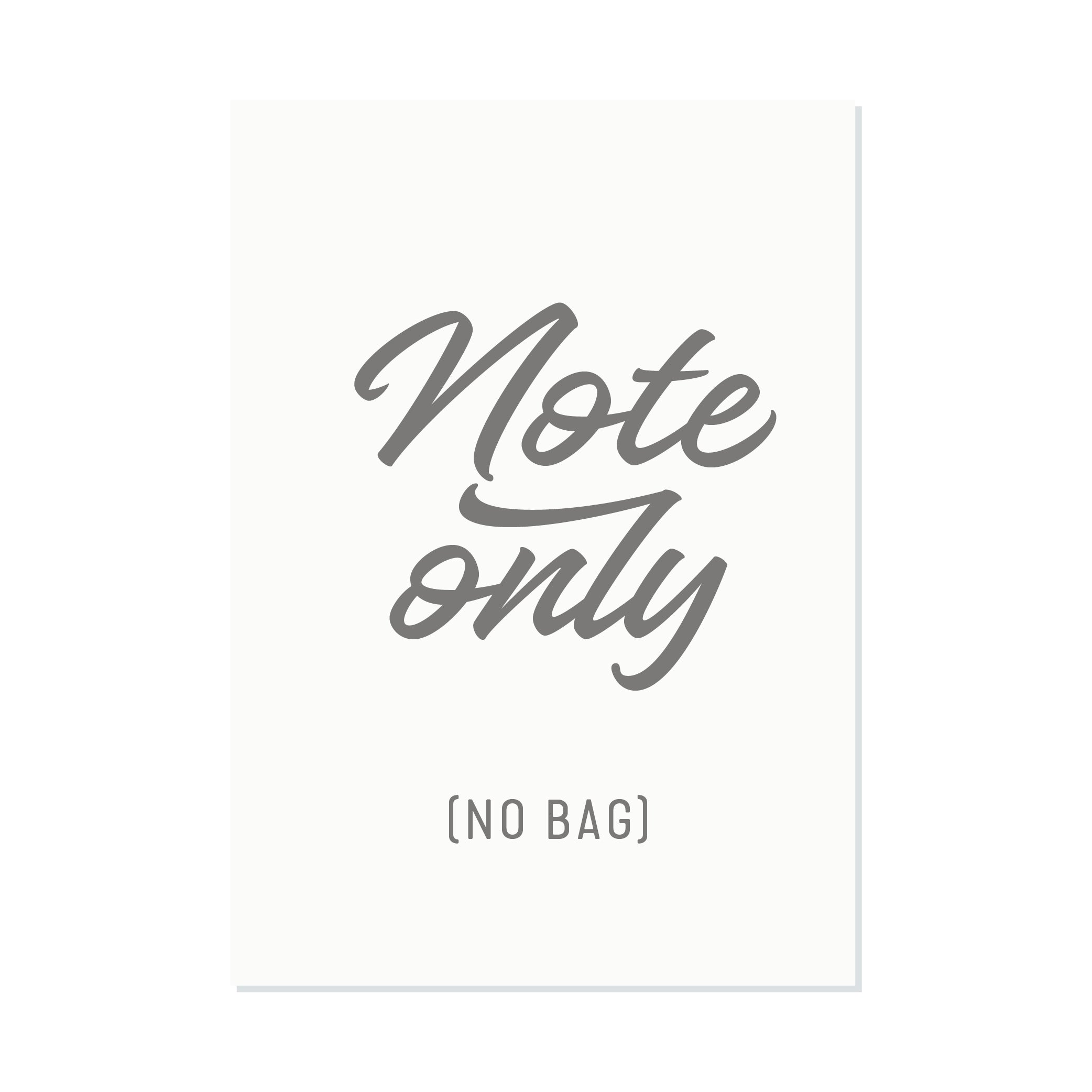 Gift Bag and/or Gift Note – Musgrave Pencil Company